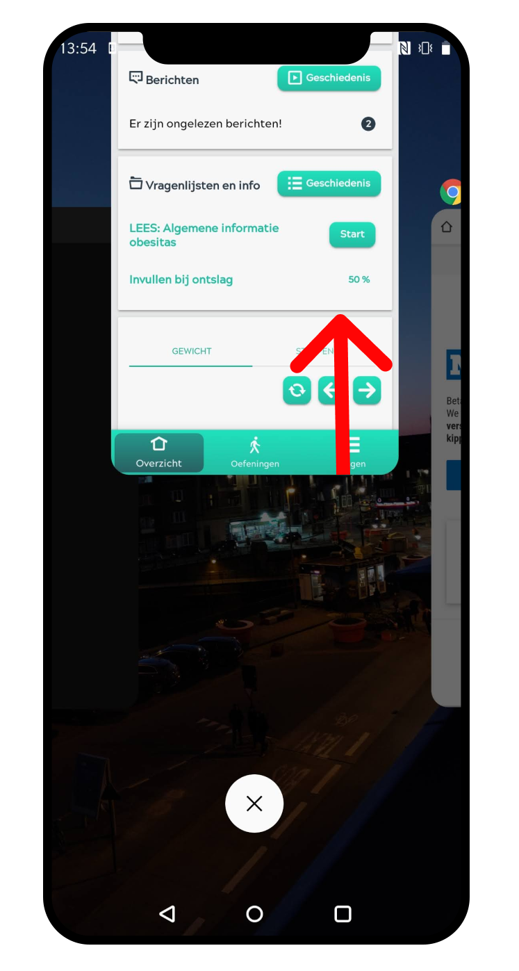 My app is frozen – Support orthopedics – moveUP