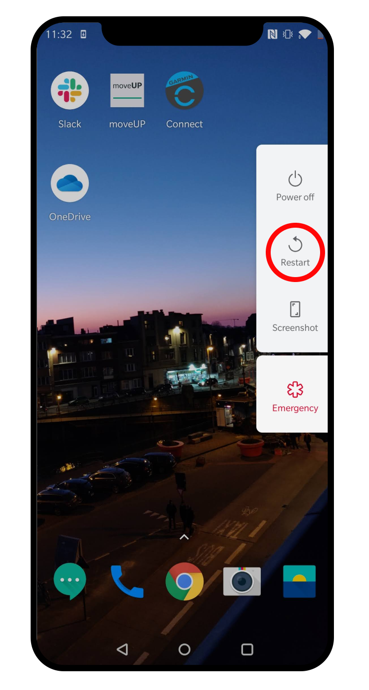 My app is frozen – Support orthopedics – moveUP