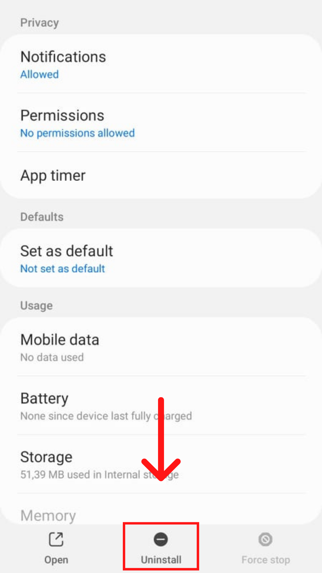 How to delete moveUP application? – Support orthopedics – moveUP