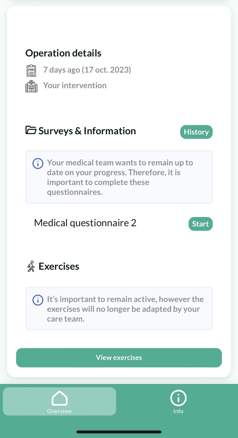 IFU : Stop cards – Support orthopedics – moveUP